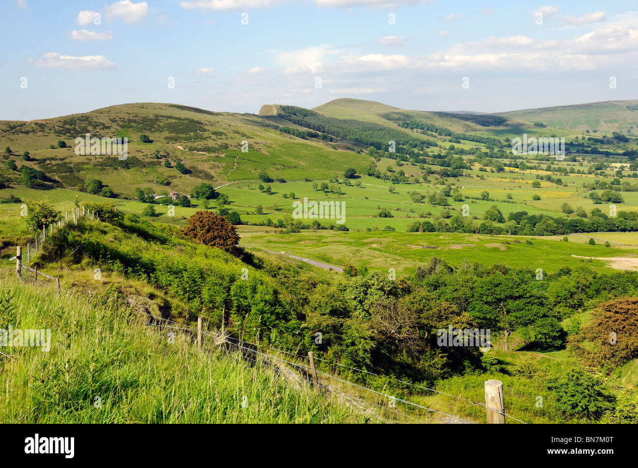 Hope Valley in Peak District National Park Derbyshire England Stock Photo - Alamy