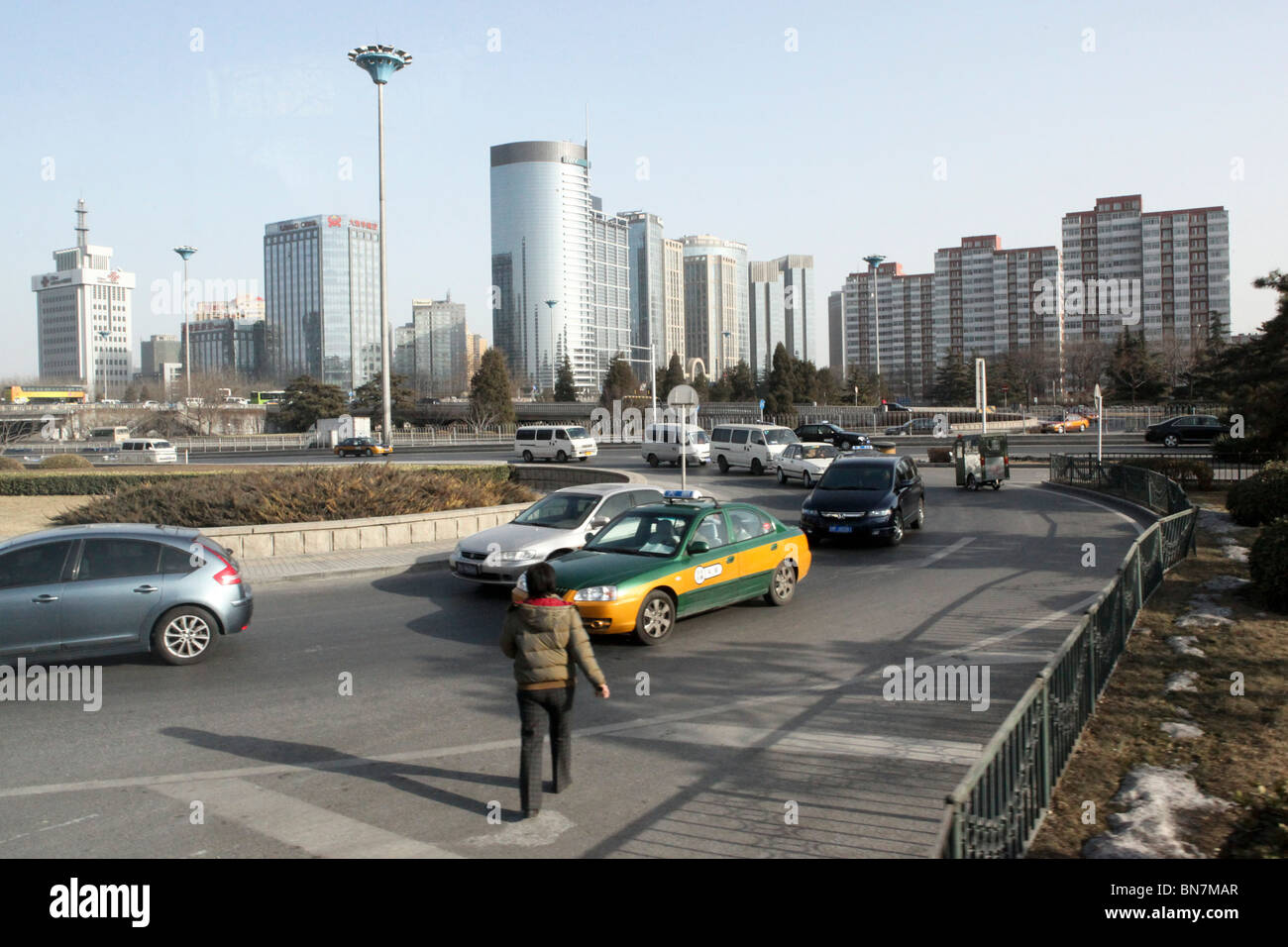 Traffic intersection beijing china hi-res stock photography and images ...