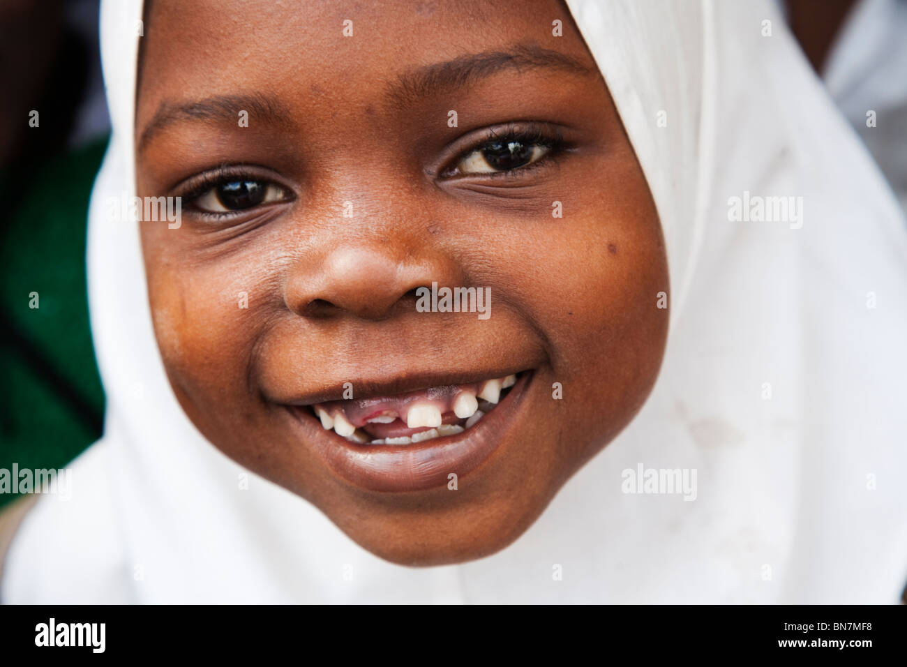 Tanzanian Muslim girl Stock Photo - Alamy