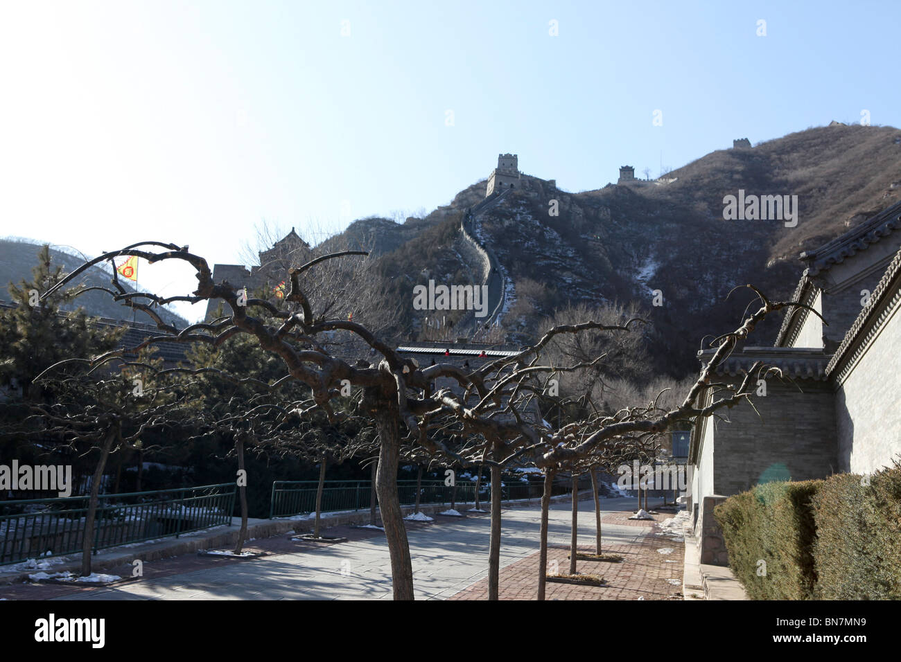 View of the Great Wall of China Stock Photo - Alamy