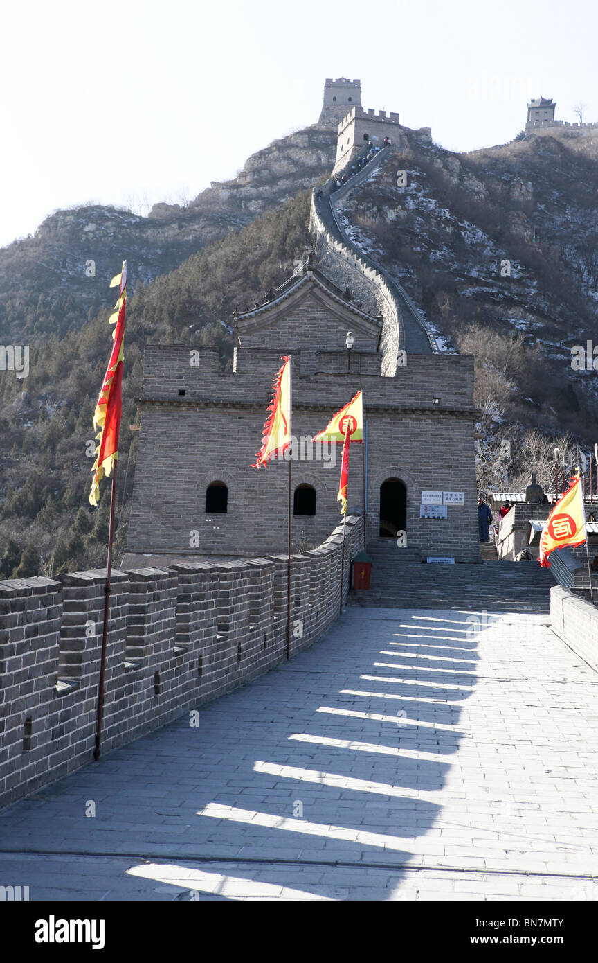View of the Great Wall of China Stock Photo - Alamy