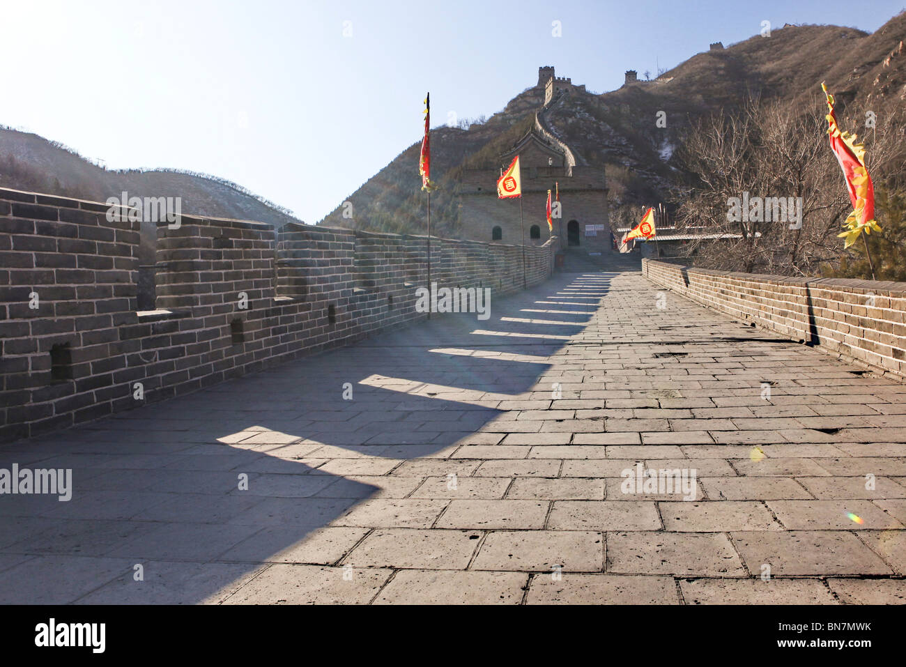 View of the Great Wall of China Stock Photo - Alamy