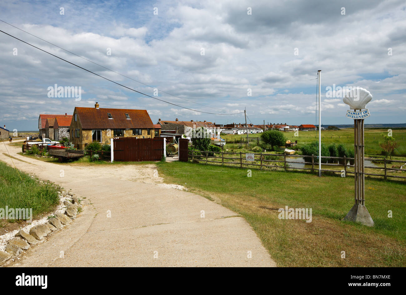 The Hamlet of Shellness Stock Photo - Alamy