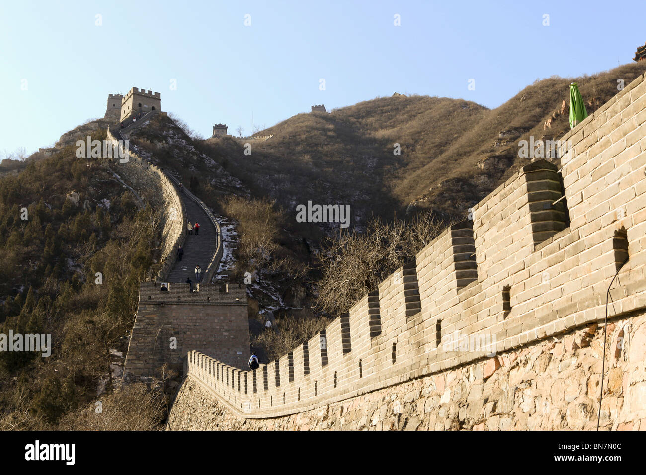View of the Great Wall of China Stock Photo - Alamy