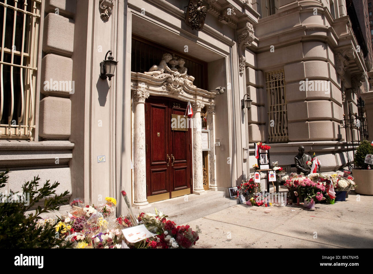 Consulate General of Poland, NYC Stock Photo - Alamy