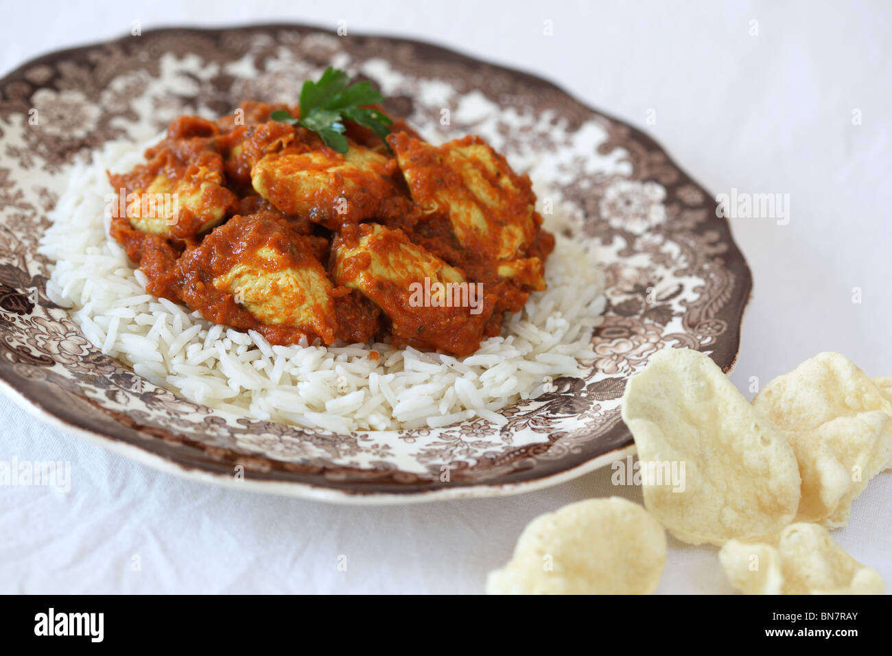 Curry food meal Indian Stock Photo - Alamy