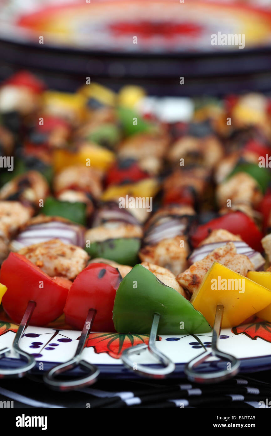 Kebab made vegetables meat hi-res stock photography and images - Alamy