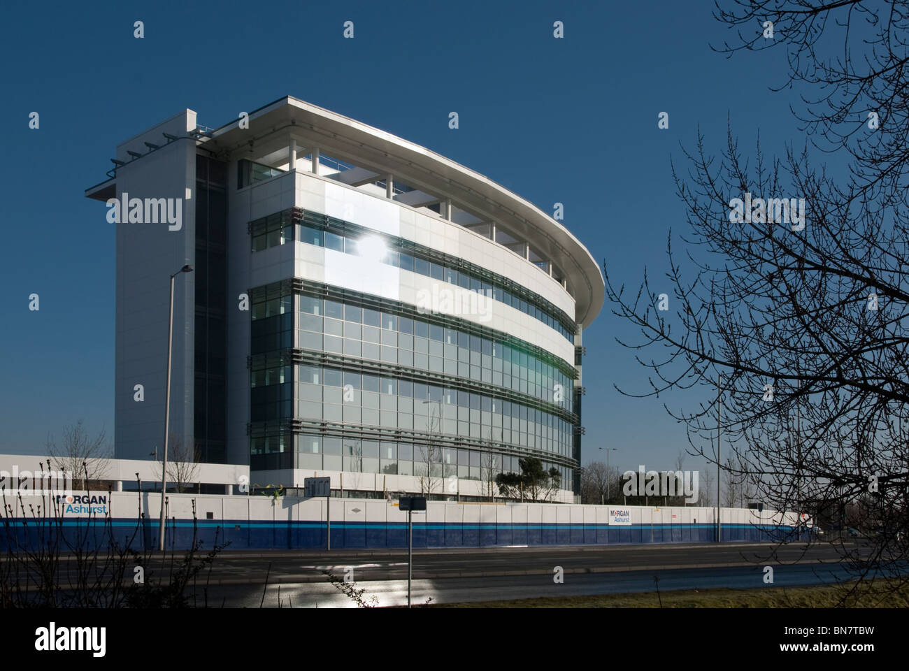 exteriors of Ray Marine office building at Cosham, Portsmouth Stock ...