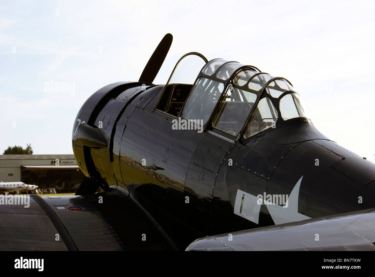 NORTH AMERICAN HARVARD WW2 TRAINER Stock Photo - Alamy