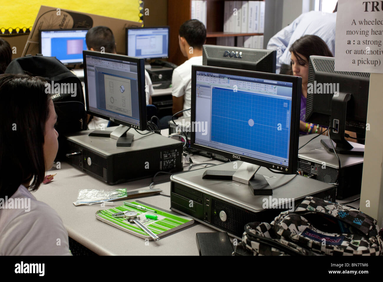 School monitors hi-res stock photography and images - Alamy