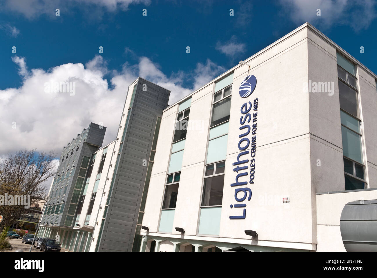 Exteriors of The Lighthouse, Poole Art Centre Stock Photo - Alamy