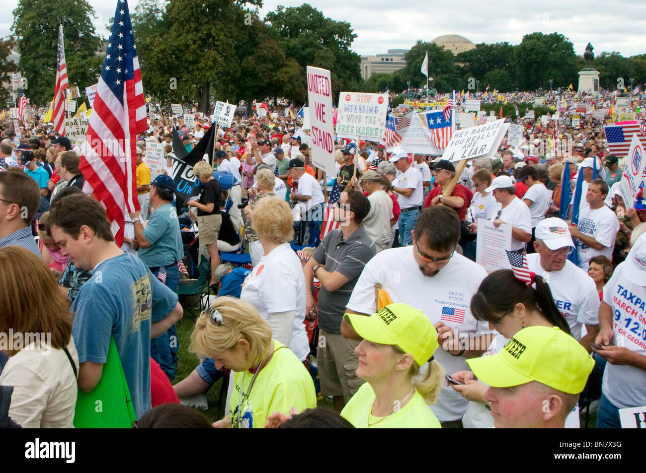Protest Rally Demonstration at U.S. Capitol Building Washington DC ...