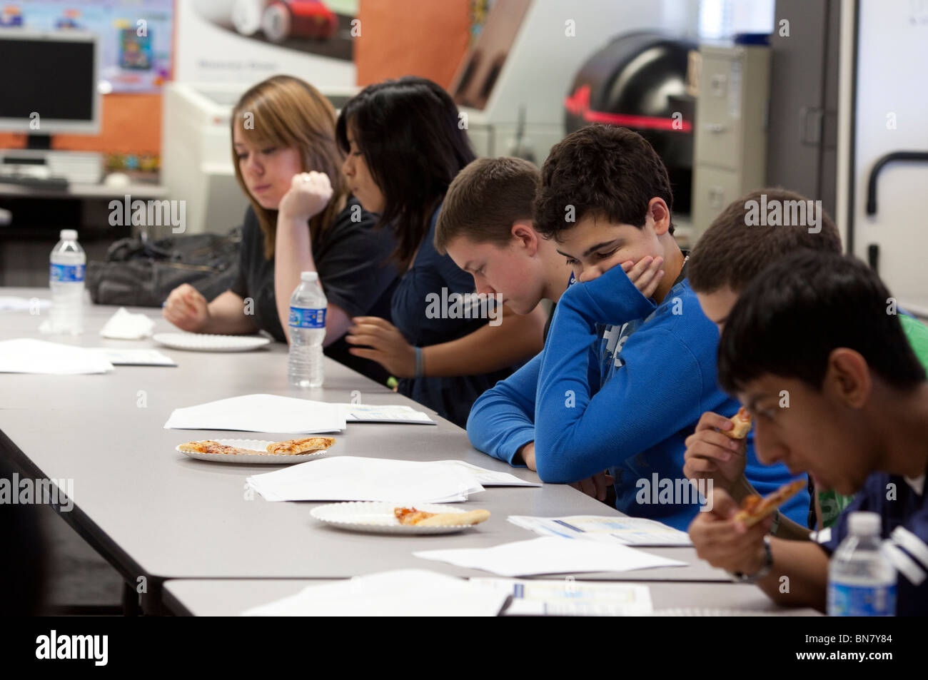 High School Student Council Meeting