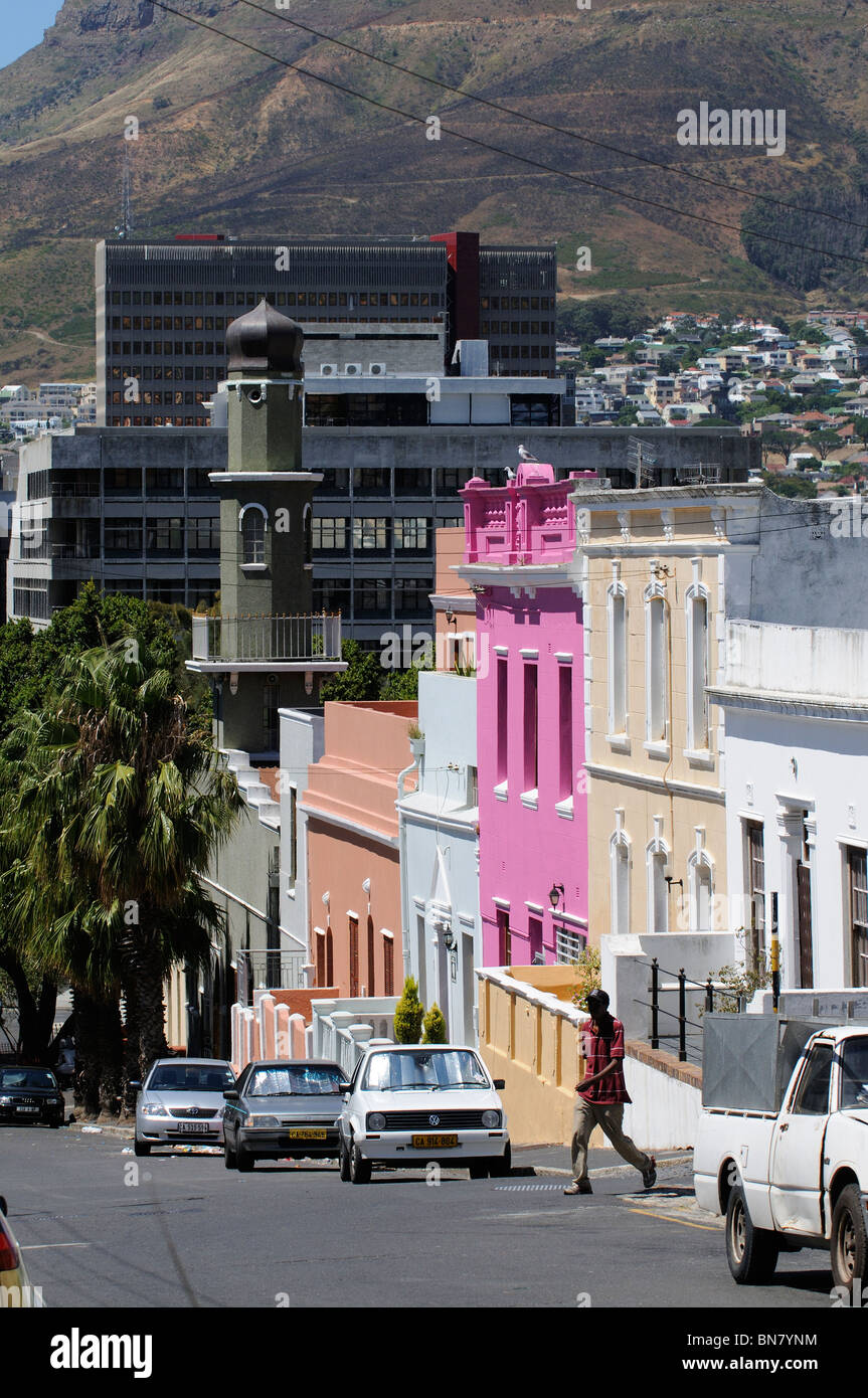 Malay Quarter in Cape Town city centre South Africa Stock Photo - Alamy