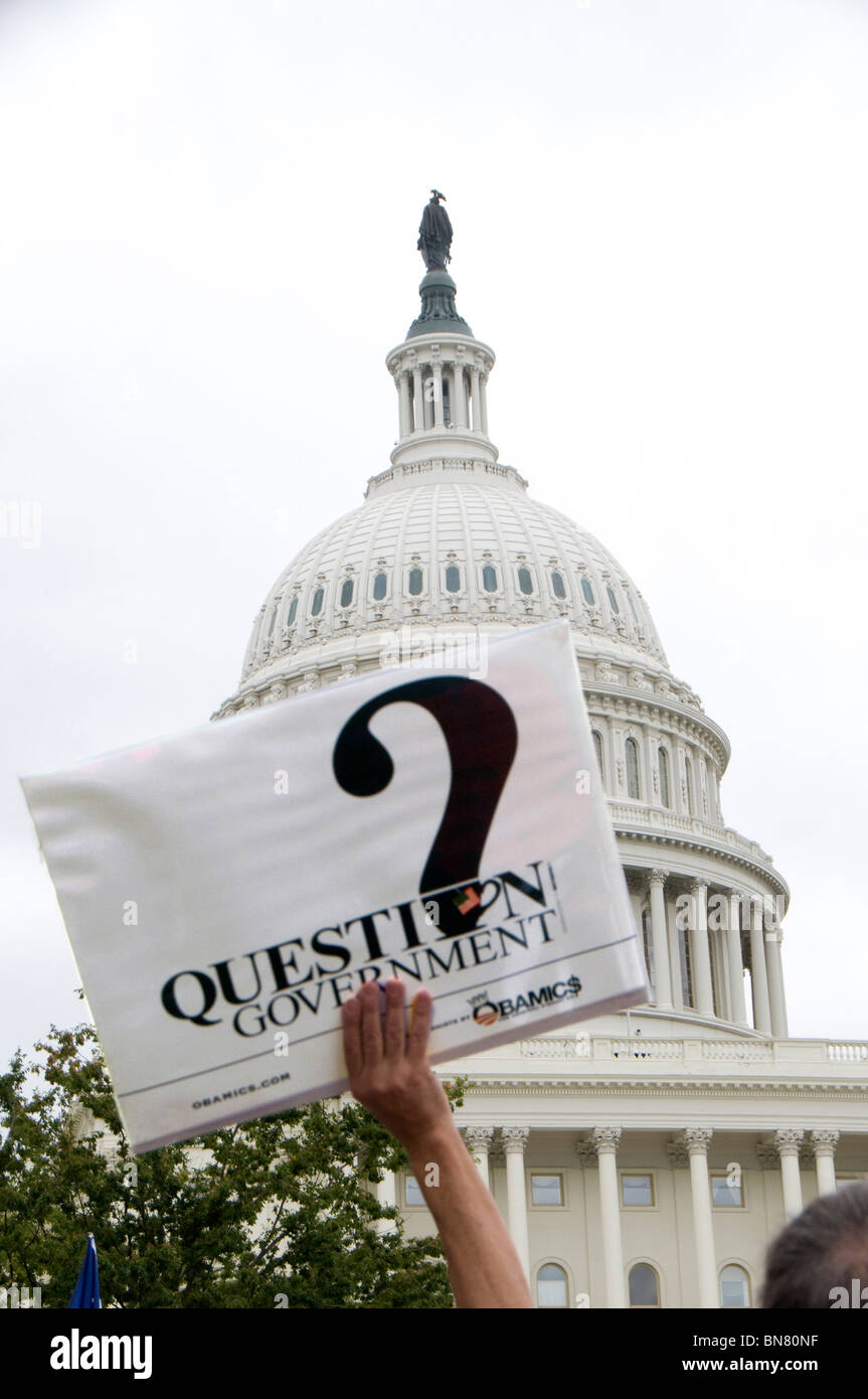 Protest Rally Demonstration at U.S. Capitol Building Washington DC ...