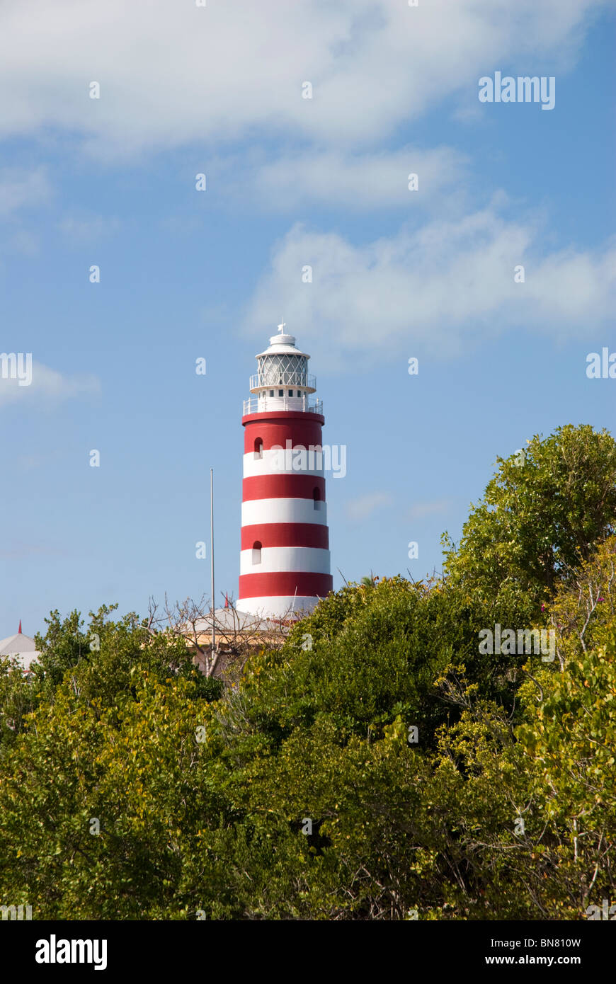 Hope Town Lighthouse, Hope Town, Abaco, Bahamas Stock Photo - Alamy