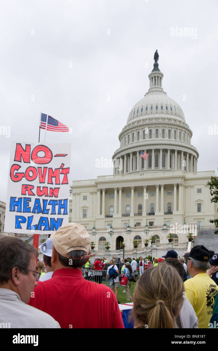 Protest Rally Demonstration at U.S. Capitol Building Washington DC ...
