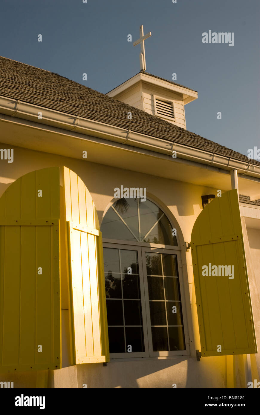 St. James Methodist Church, Hope Town, Abaco, Bahamas Stock Photo - Alamy