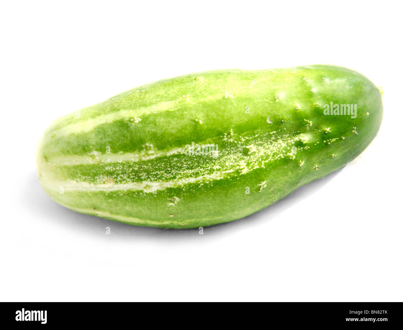 Green cucumber isolated on white Stock Photo - Alamy