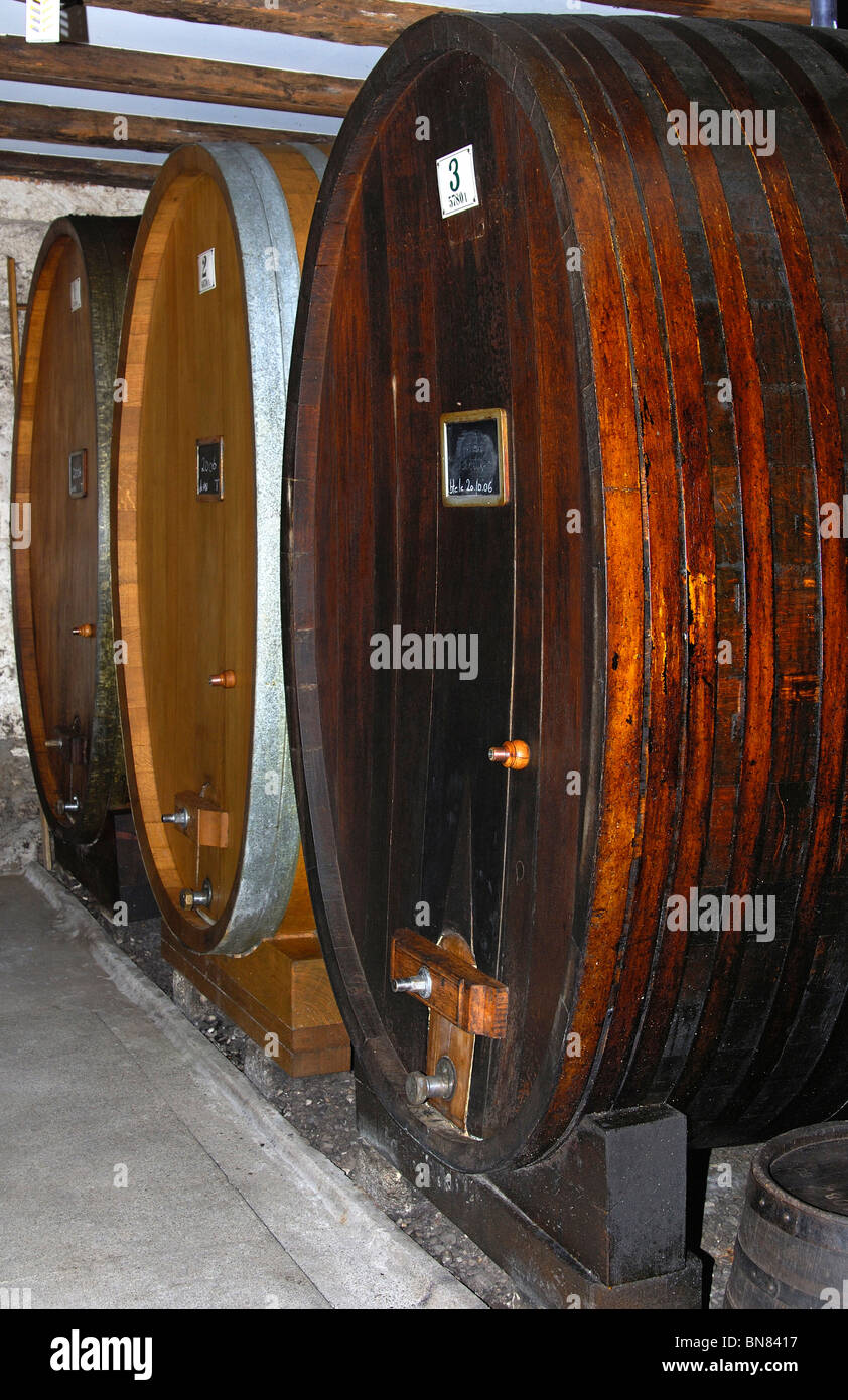 Barrique barrel fermentation hi-res stock photography and images - Alamy