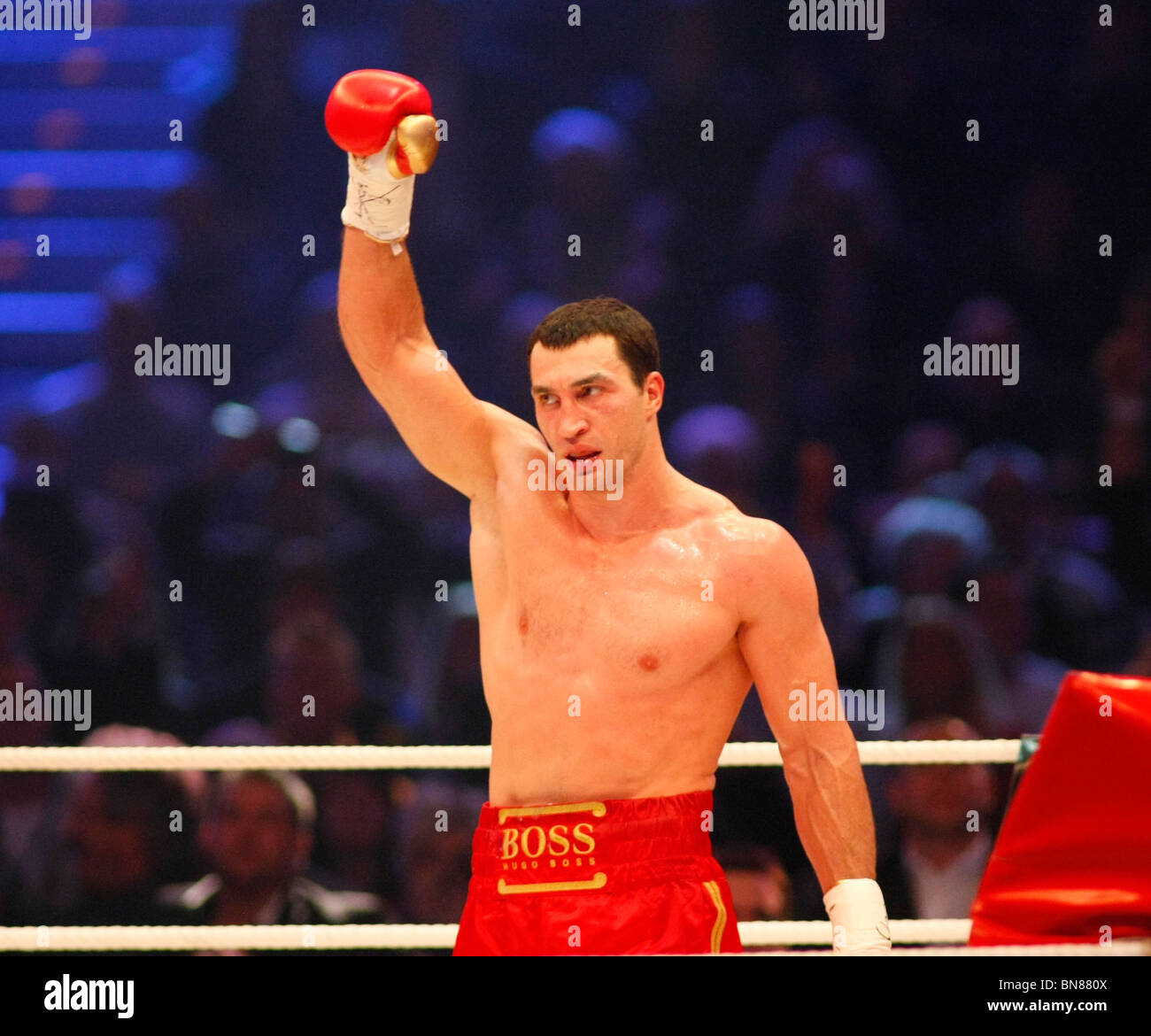MANNHEIM GERMANY 13 DEC 08, The IBF and WBO heavyweight championship ...