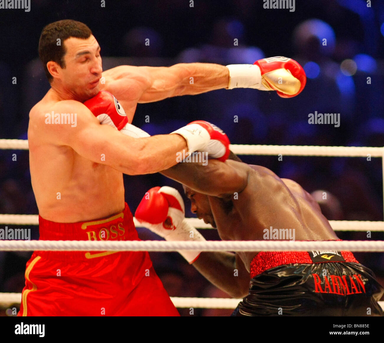 MANNHEIM GERMANY 13 DEC 08, The IBF and WBO heavyweight championship ...