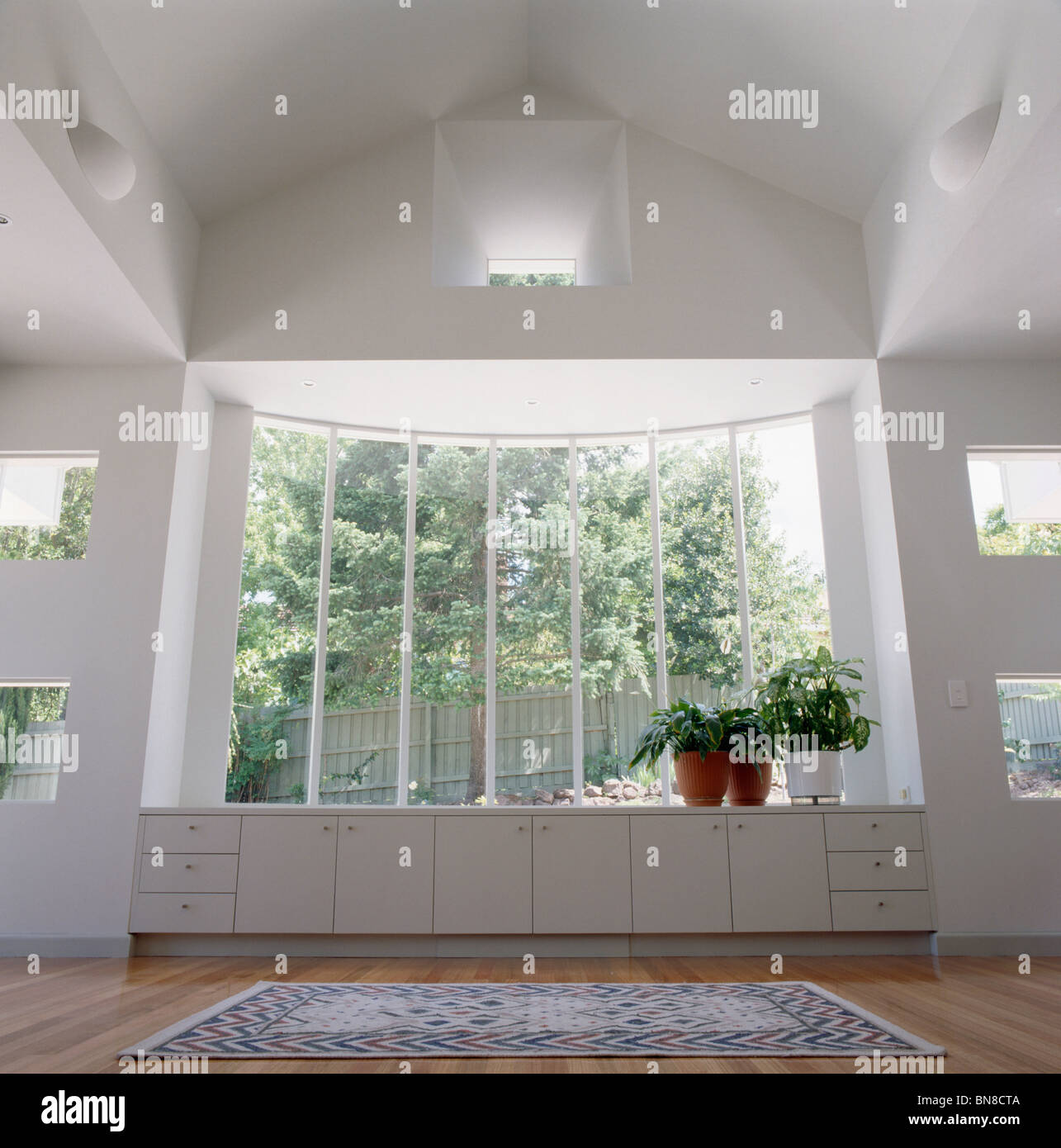 Hall windows monochromatic architectural hi-res stock photography and ...