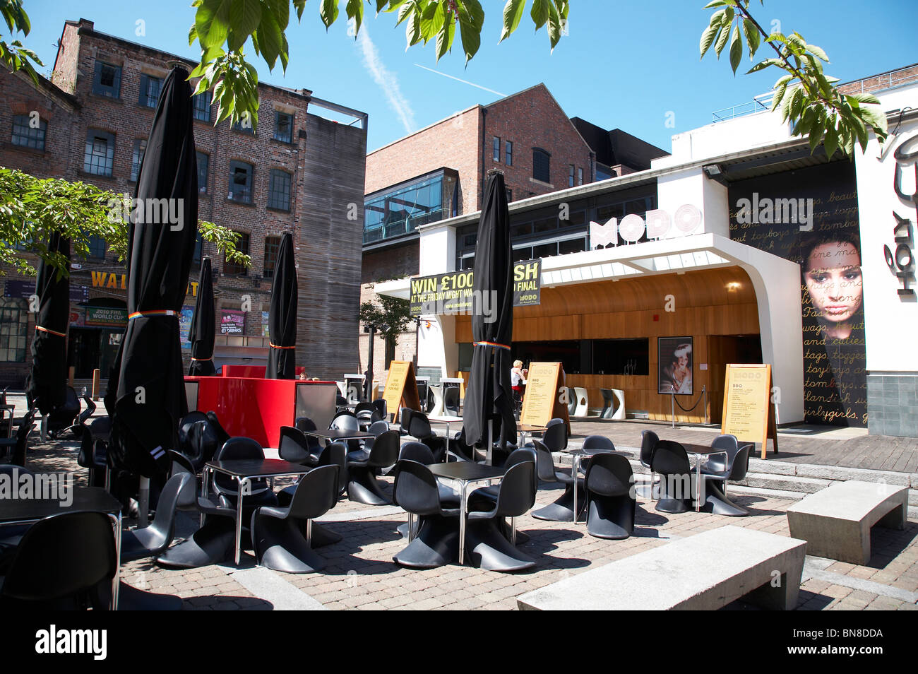 Modo bar in Liverpool UK Stock Photo - Alamy