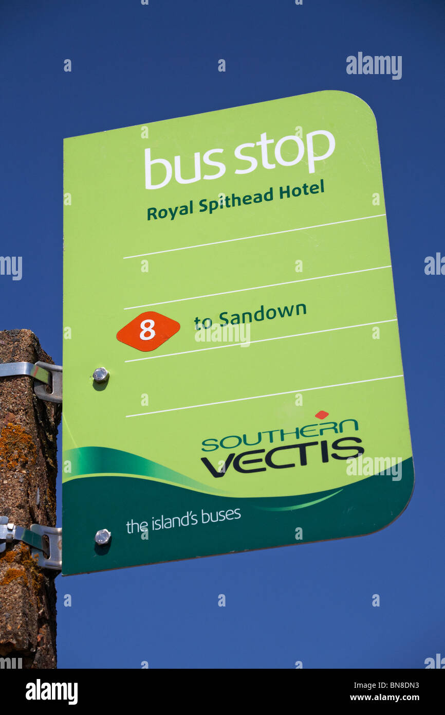 Southern vectis bus isle wight hi-res stock photography and images - Alamy