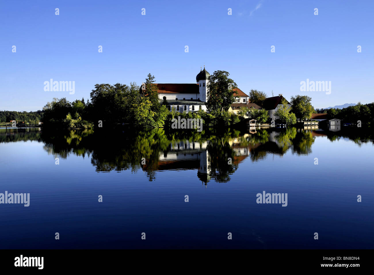 Monastery Kloster Seeon, Chiemgau Bavaria Germany Stock Photo - Alamy