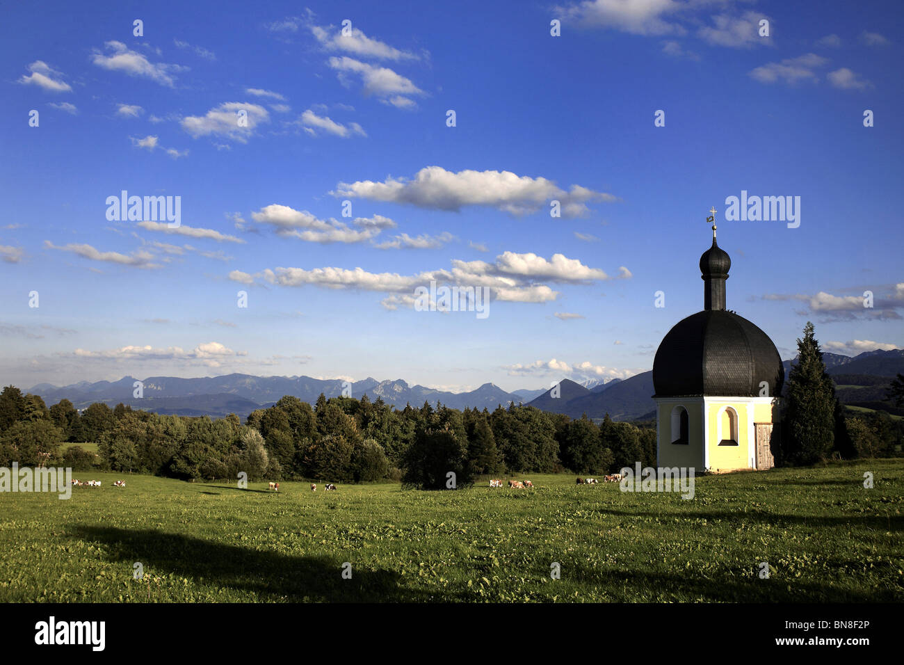 Wilparting Chapel, Irschenberg Bavaria Germany Stock Photo - Alamy