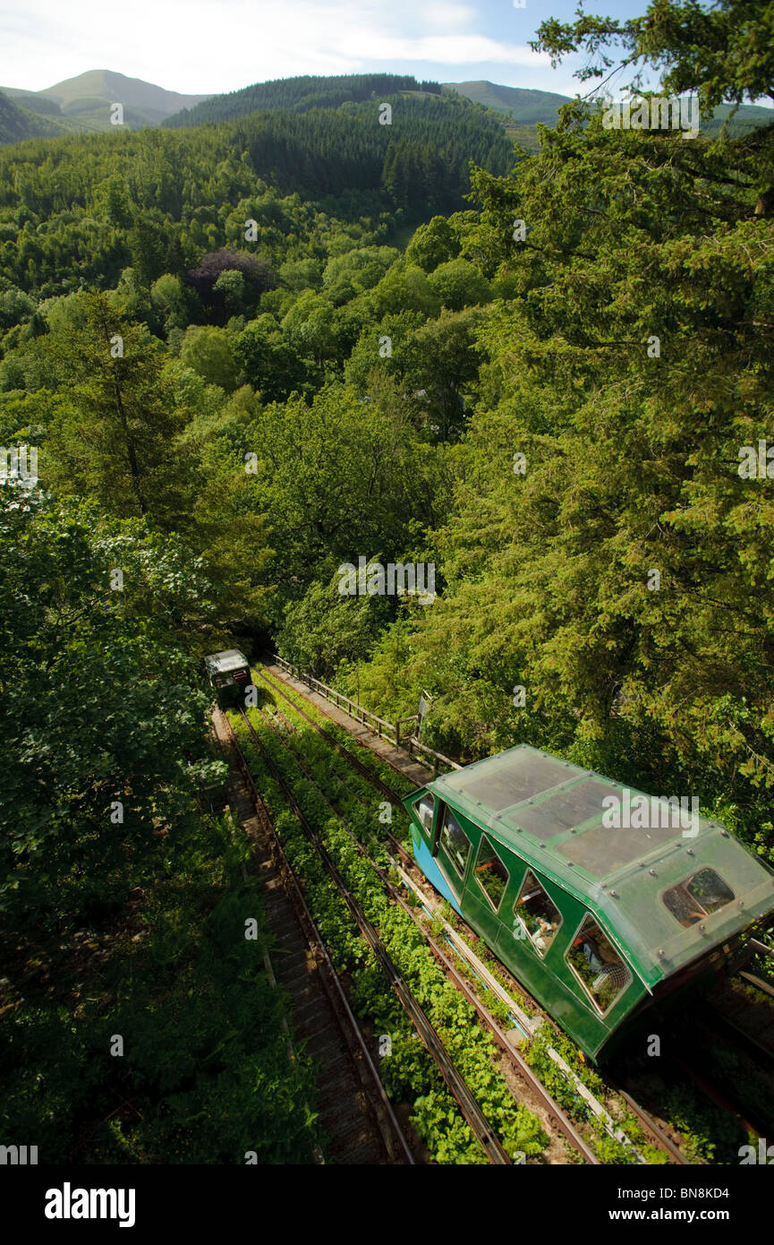The water-powered cliff railway at The Centre for Alternative ...