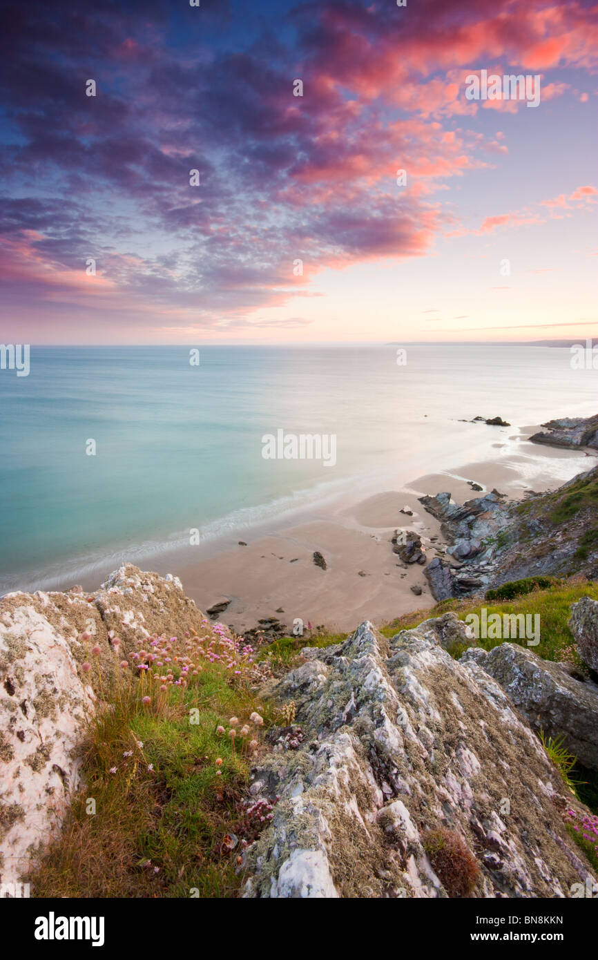 Cornwall beach summer hi-res stock photography and images - Alamy
