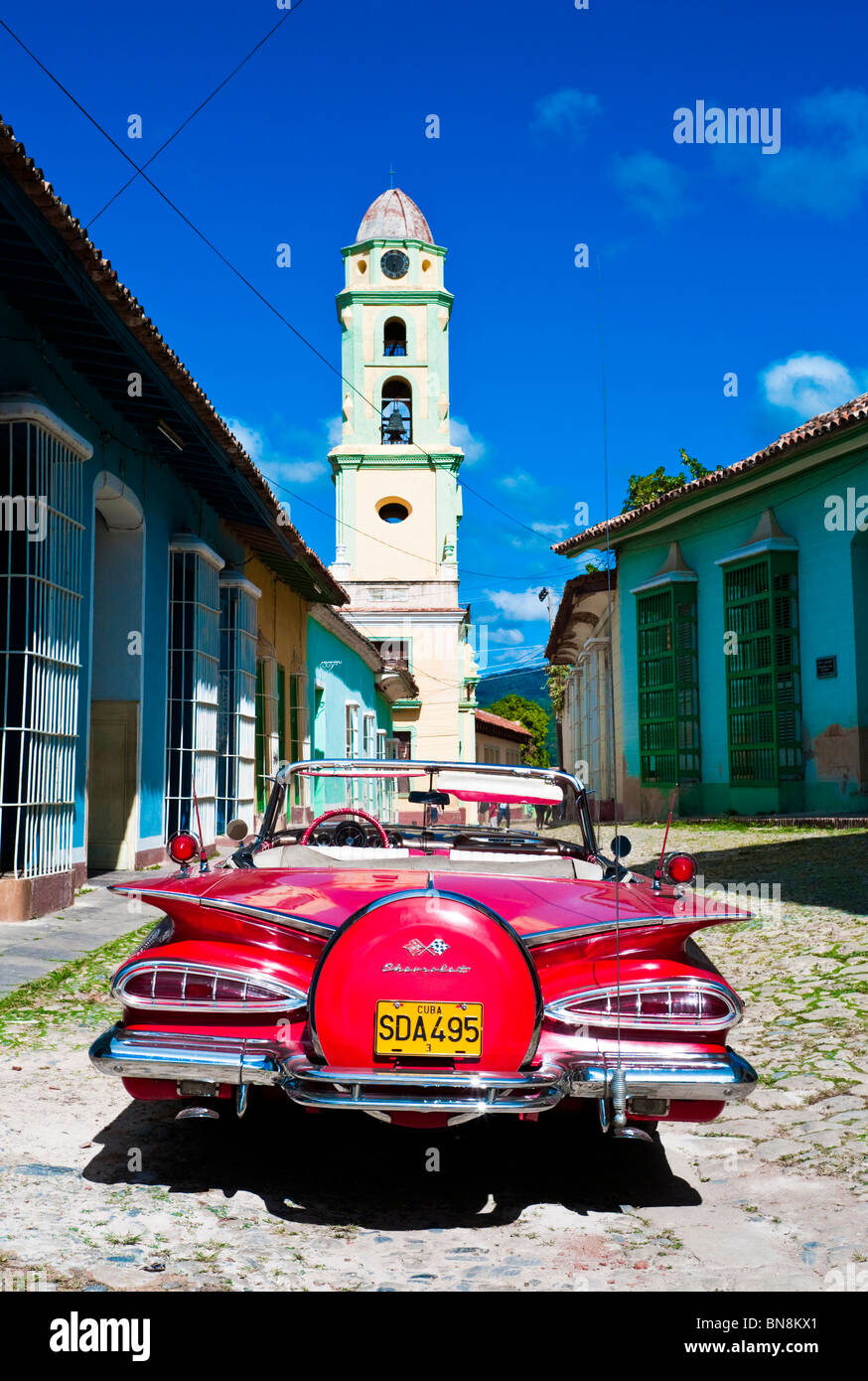 1957 Chevy. Trinidad, Cuba Stock Photo - Alamy
