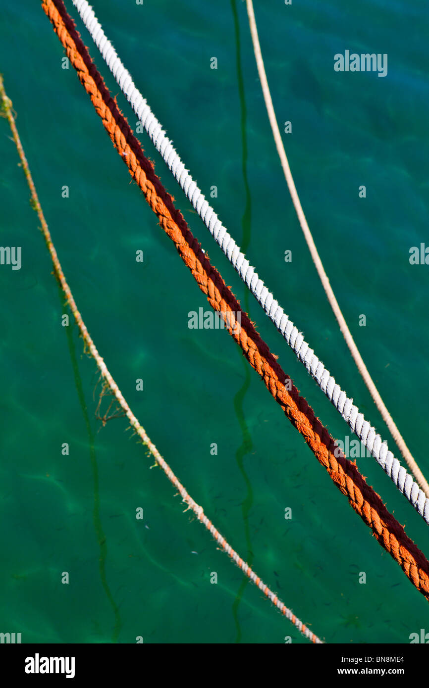 Still life of ropes Stock Photo - Alamy