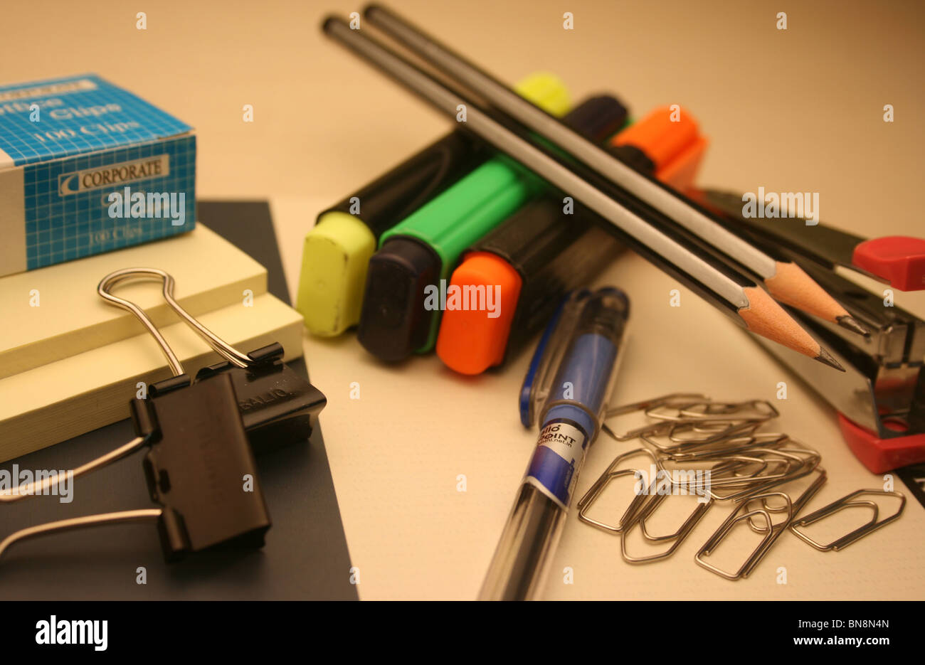 Stationary items hi-res stock photography and images - Alamy