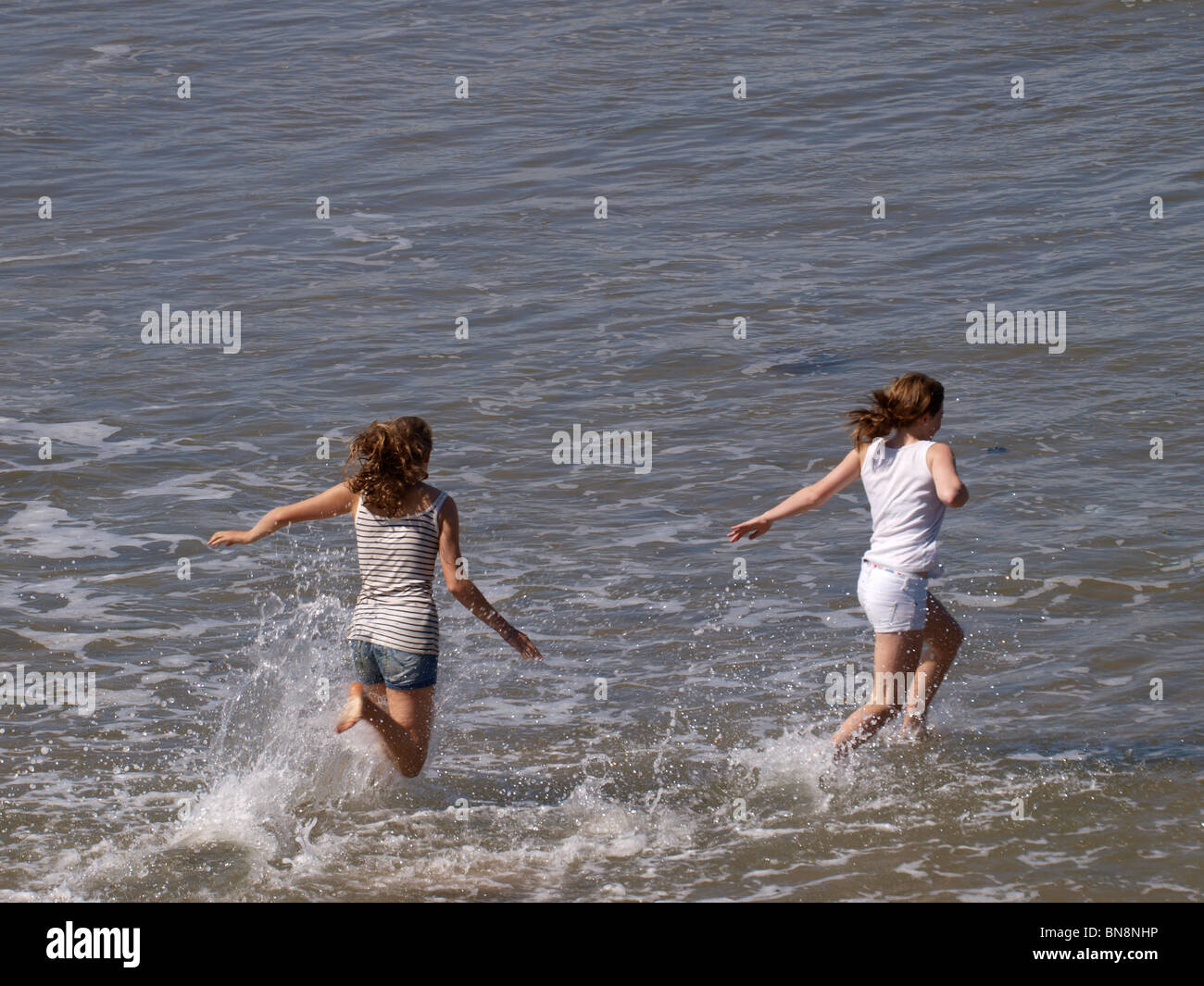 Uk girl seaside teenager hi-res stock photography and images - Alamy