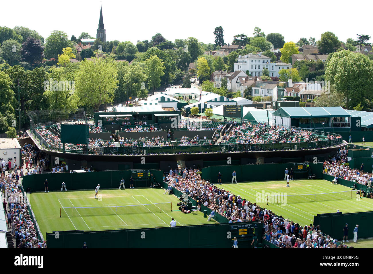 Wimbledon courts hi-res stock photography and images - Alamy