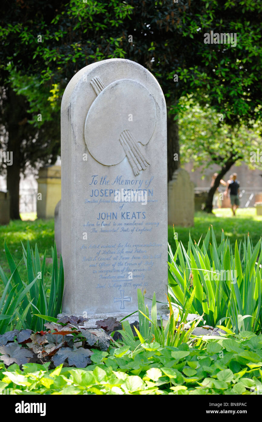 The grave of Joseph Severn (1793-1879) - British Consul in Rome ...