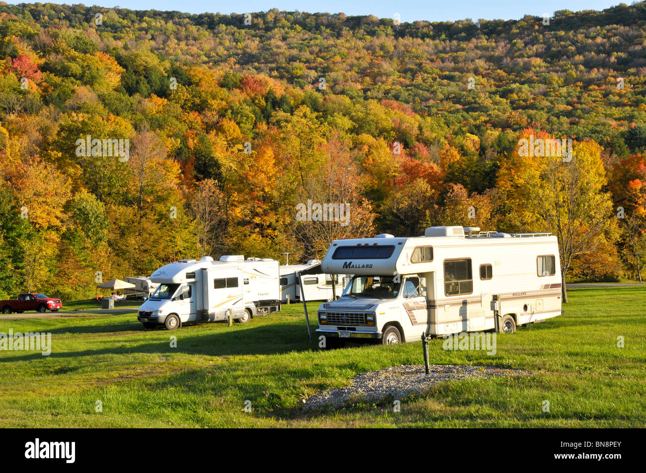 Camping Missouri State Park Stock Photo - Alamy