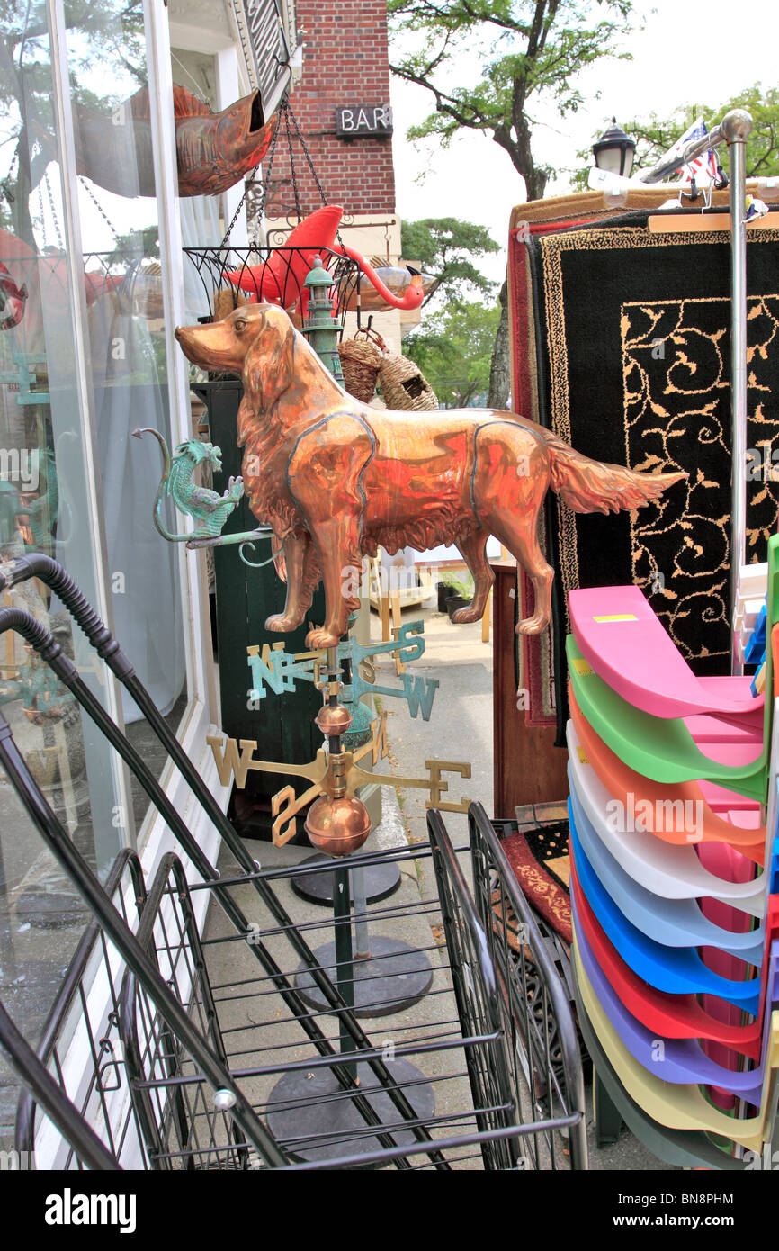 Merchandise outside hardware store Long Island NY Stock Photo - Alamy