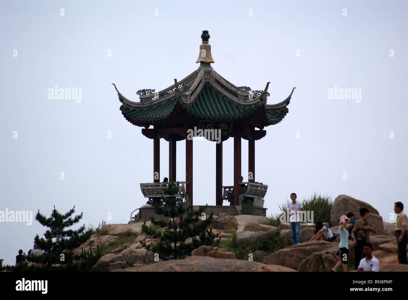 Hundred Step Beach, Putuoshan Island, Zheijang province, China Stock ...