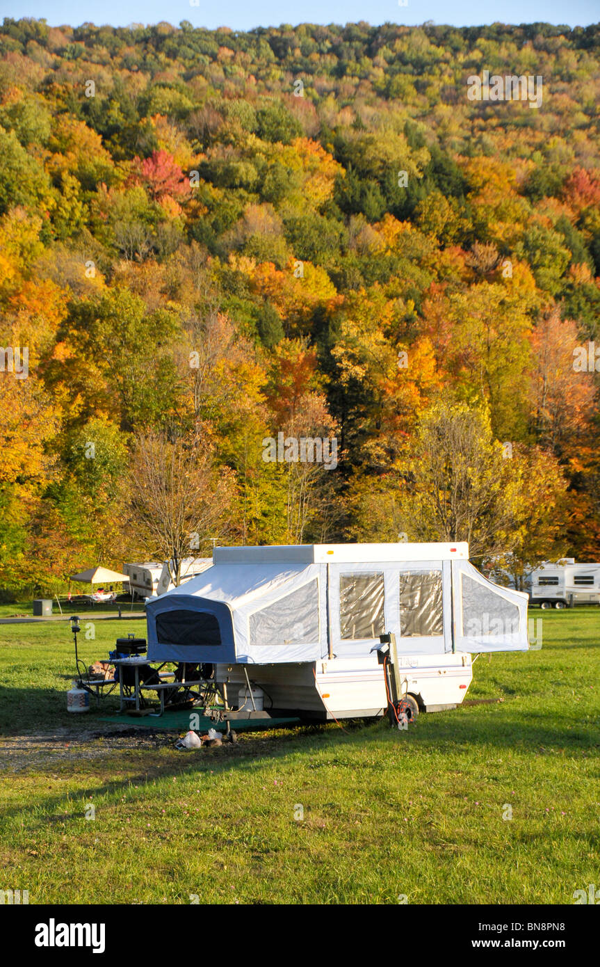 Camping Connecticut State Park Stock Photo - Alamy
