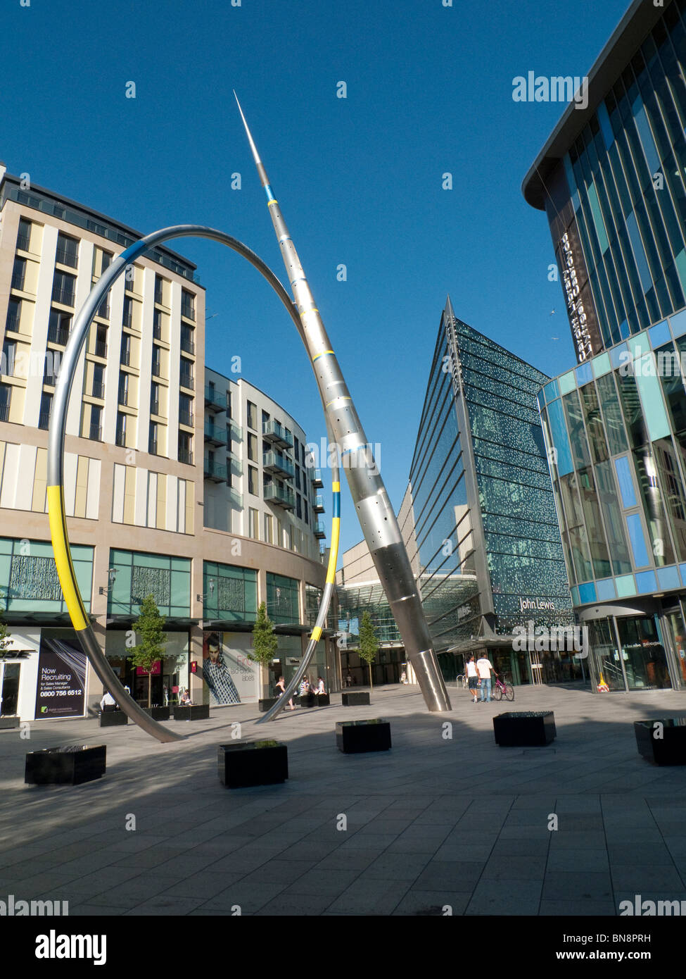 The new St Davids 2 shopping centre in Cardiff City Centre, John Lewis ...