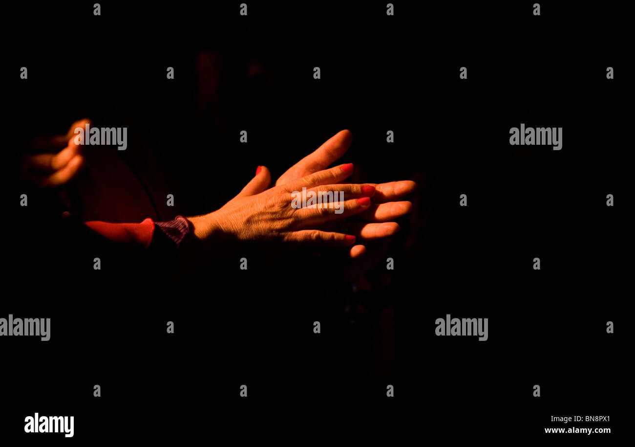 Clapping hands flamenco singer hi-res stock photography and images - Alamy