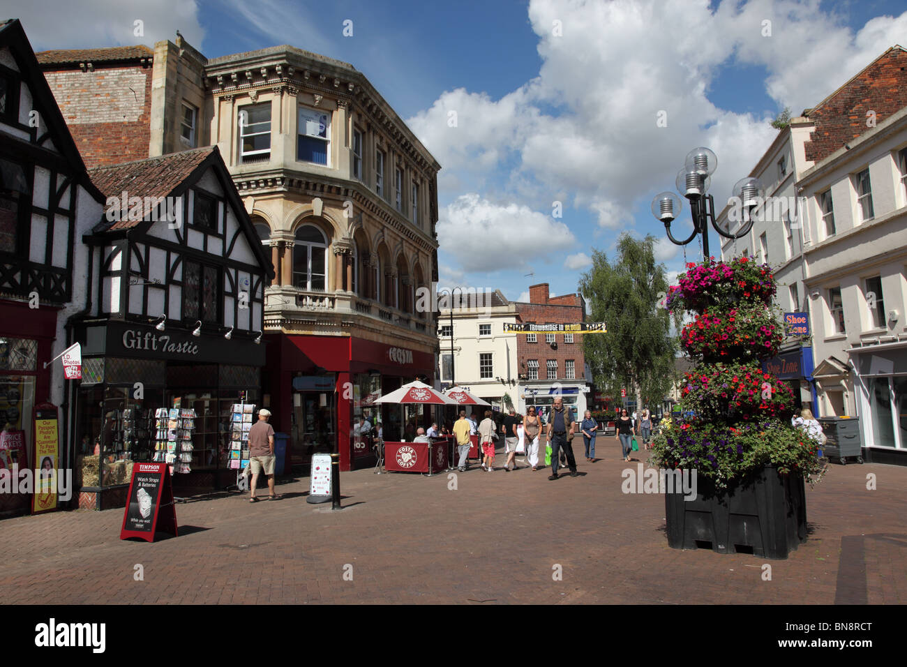 Trowbridge town centre, Wiltshire, England, UK Stock Photo - Alamy