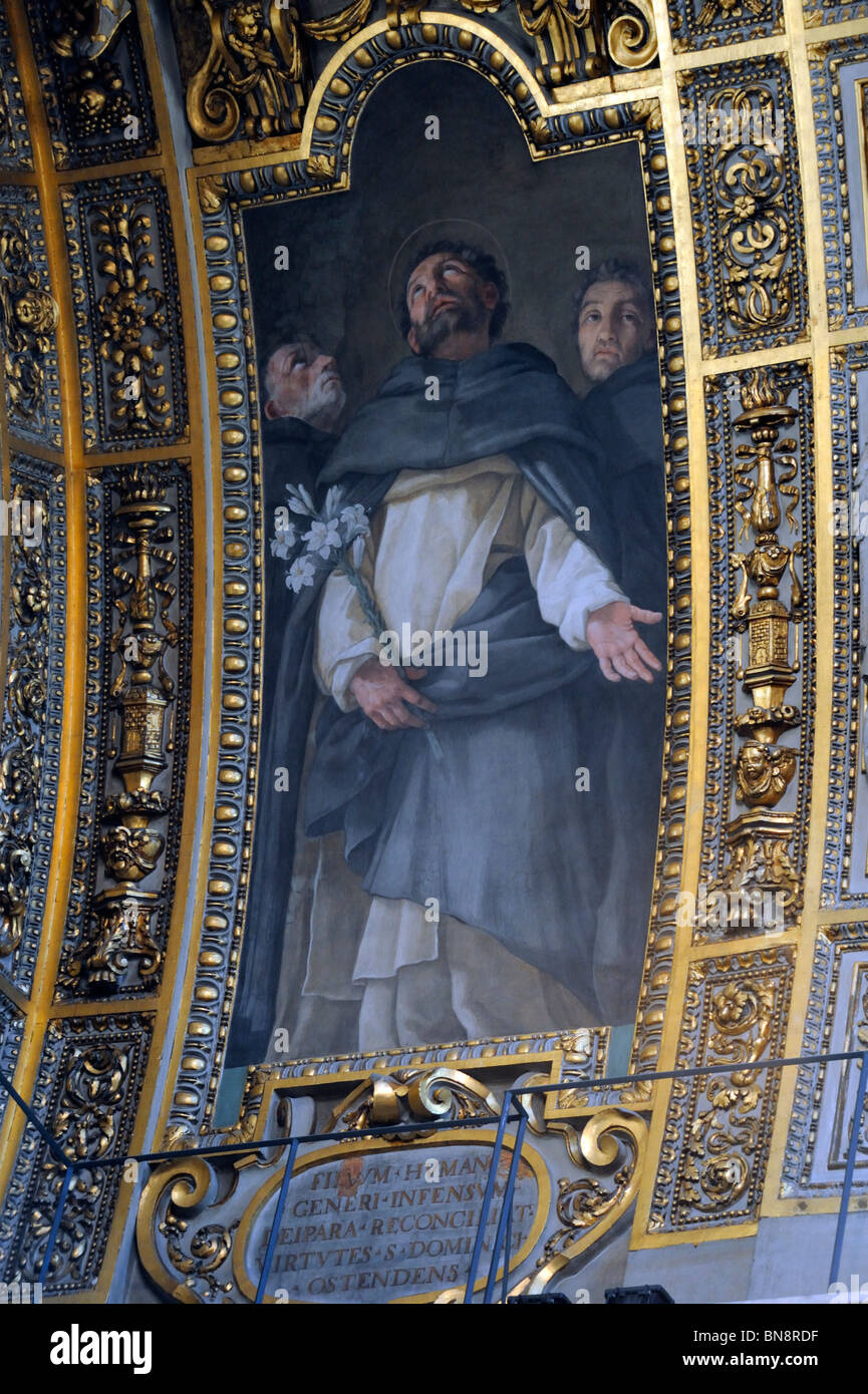 Elaborate decoration in, Santa Maria Maggiore, Monte Esquilino, Rome ...