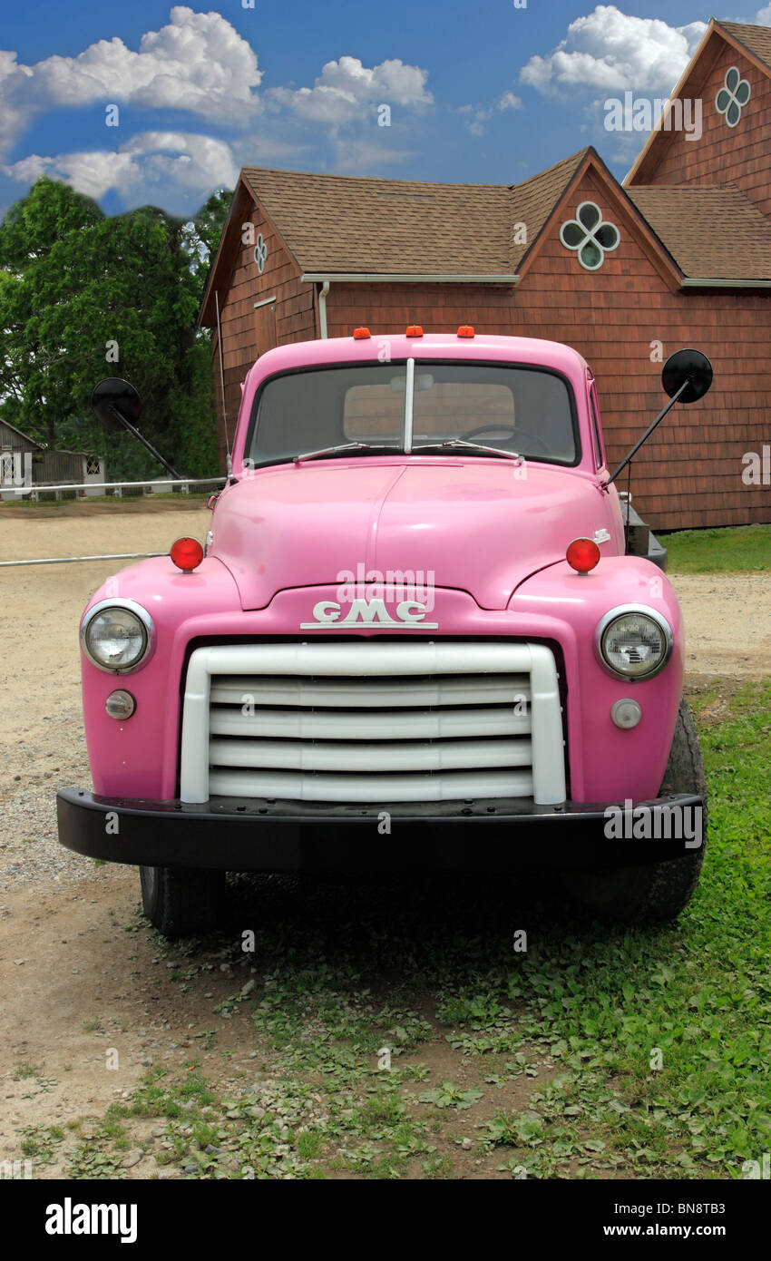Pink Chevy Trucks