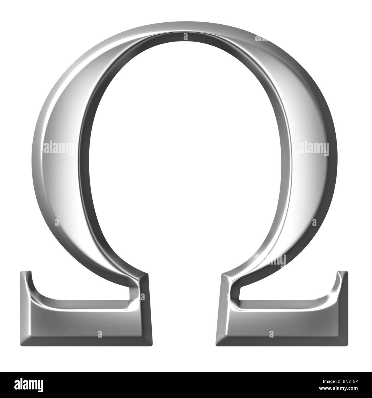 Omega Symbol 3d