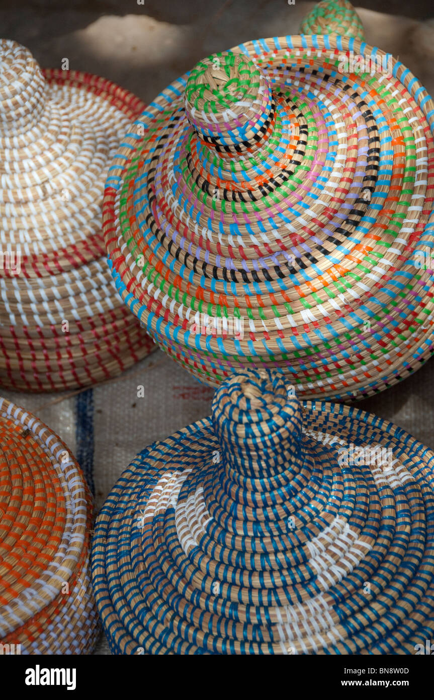 African baskets colorful hi-res stock photography and images - Alamy